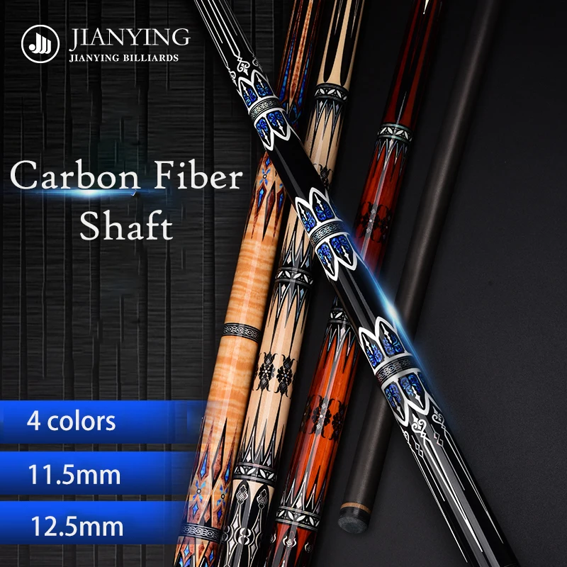 YFEN-Carbon-Fiber-Pool-Cue-Stick-11-5mm-12-5mm-Professional-Billiard ...