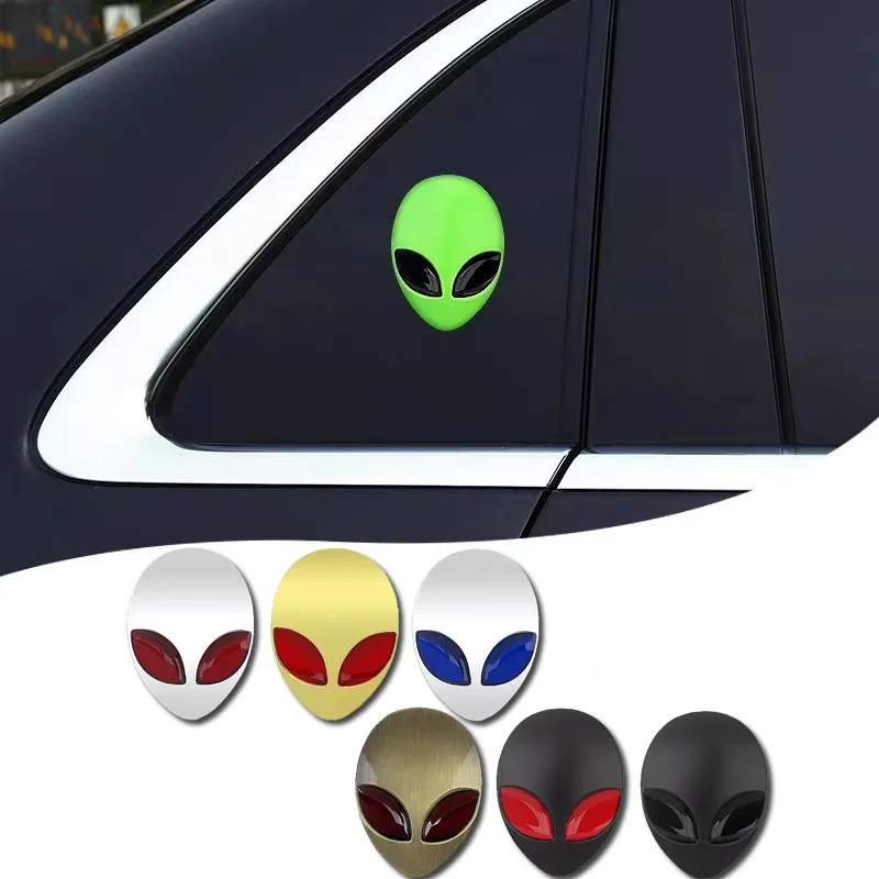 1Pcs-Full-Metal-3D-Alienware-Alien-Head-Auto-Logo-Sticker-Vinyl-Badge ...