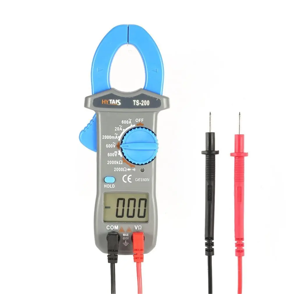 HYTAIS AC DC Digital Clamp Meter 600A Current Multimeter Pinza ...