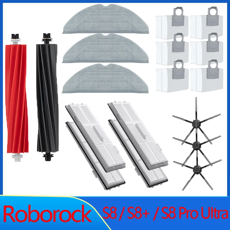 Accessories-For-Roborock-S8-S8-S8-Pro-Ultra-DuoRoller-Main-Side-Brushes ...
