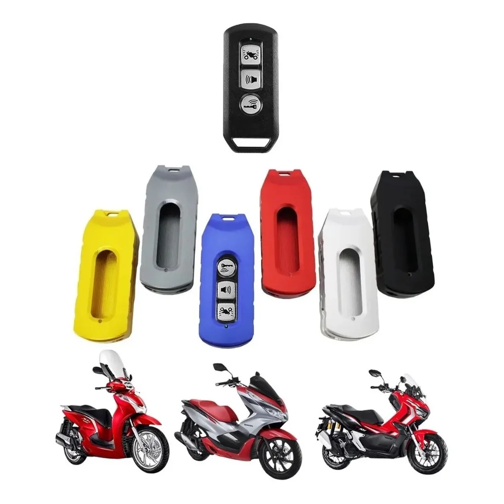 Capa-Chave-Smart-Key-Pcx-X-adv-Sh-150-Sh150-Pcx-150-Cinza-a-pronta ...