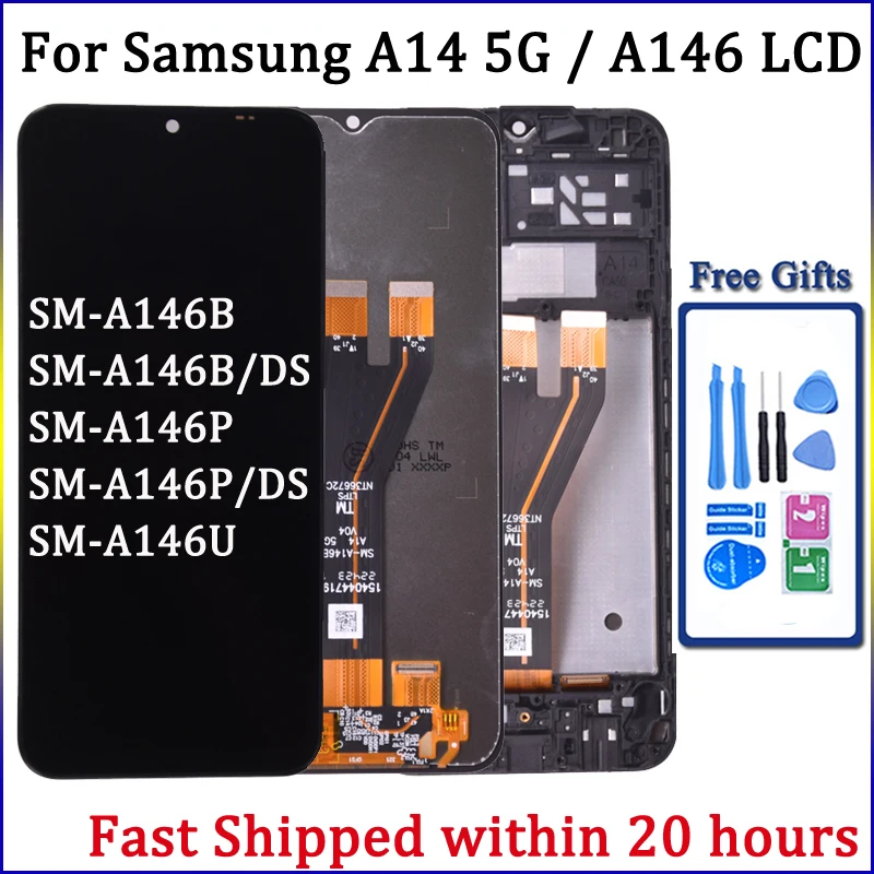 6-6-For-Samsung-A14-5G-A146-LCD-Display-Touch-Screen-Digitizer-Assembly ...