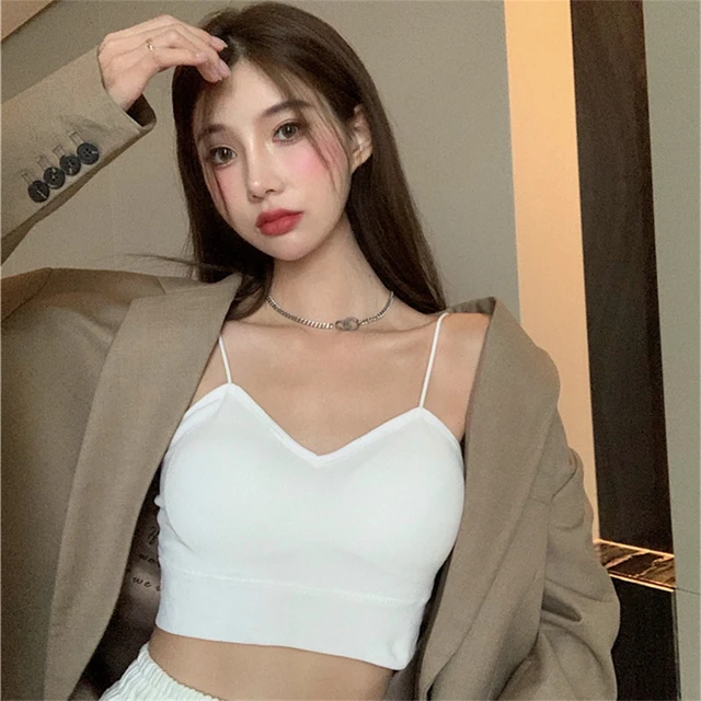 Summer Women's Camisole Seamless Underwear Beauty Back Wrap Chest Tube ...