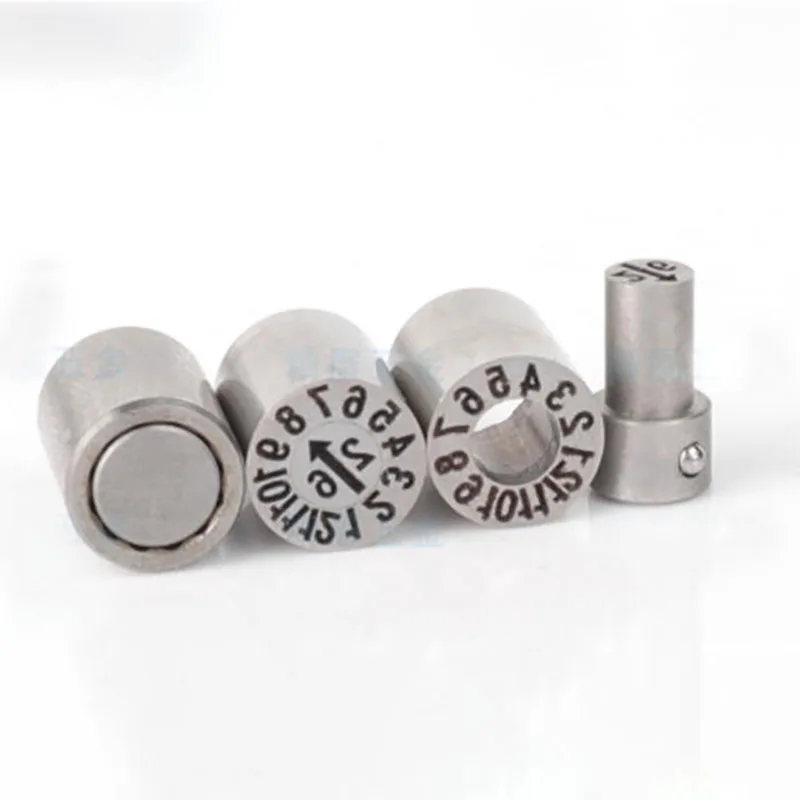 2PCS/5PCS Changeable Date Stamp Mold SUS420 Steel Date Marker Pins Date ...
