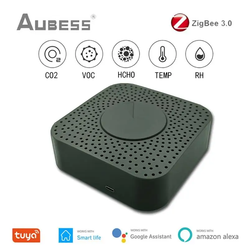 Tuya-Zigbee-Smart-Air-Box-Air-Quality-Monitor-CO2-VOC-Gas-Detector ...