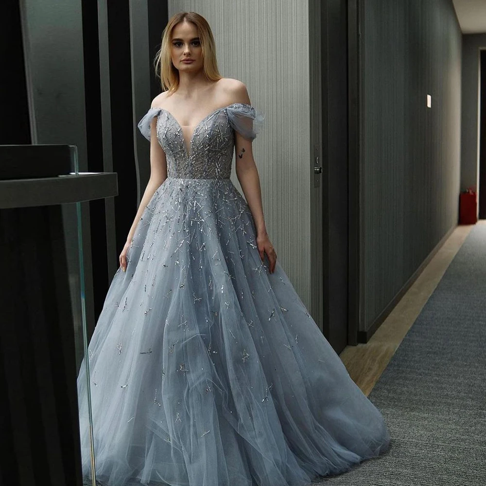 Sharon-Said-Elegant-Emerald-Green-Off-Shoulder-Evening-Dresses-Luxury ...