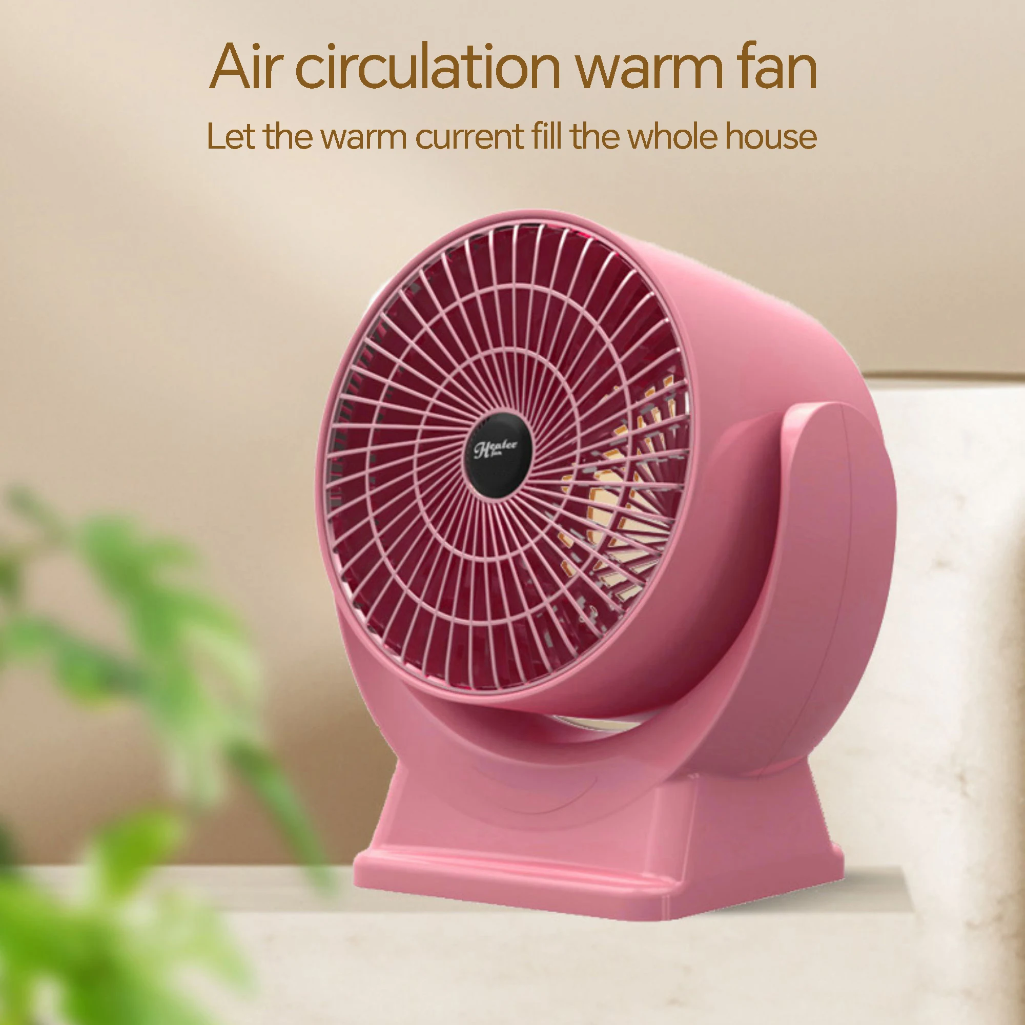 1pc Small Sun Vertical Small Desktop Heater, Home and Office Silent ...