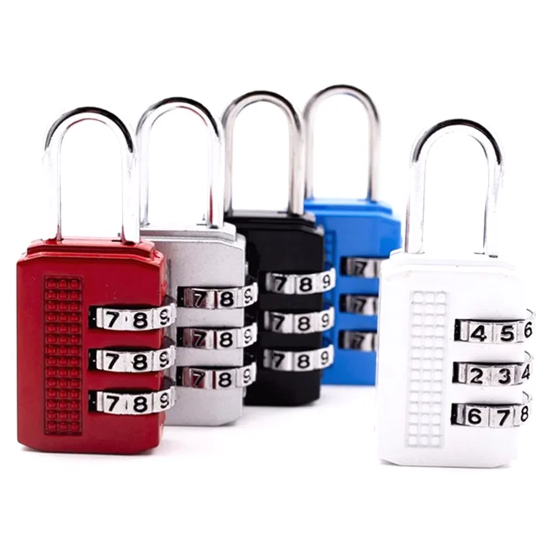 3 Digit Dial Combination Code Number Locks – The Suitcase Essentials
