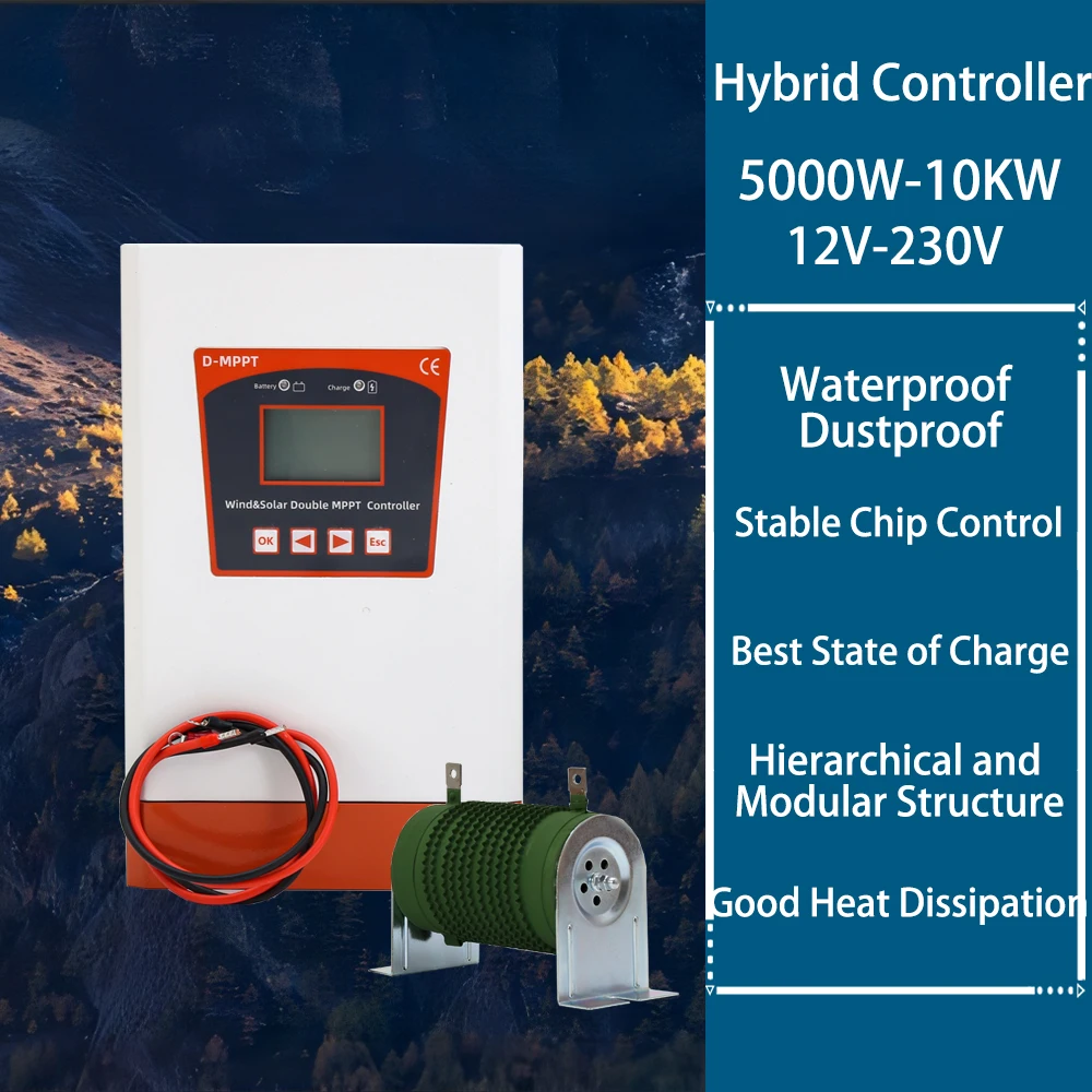 Double-MPPT-Charge-Controller-Solar-Wind-Hybrid-System-8000w-12v-24v ...