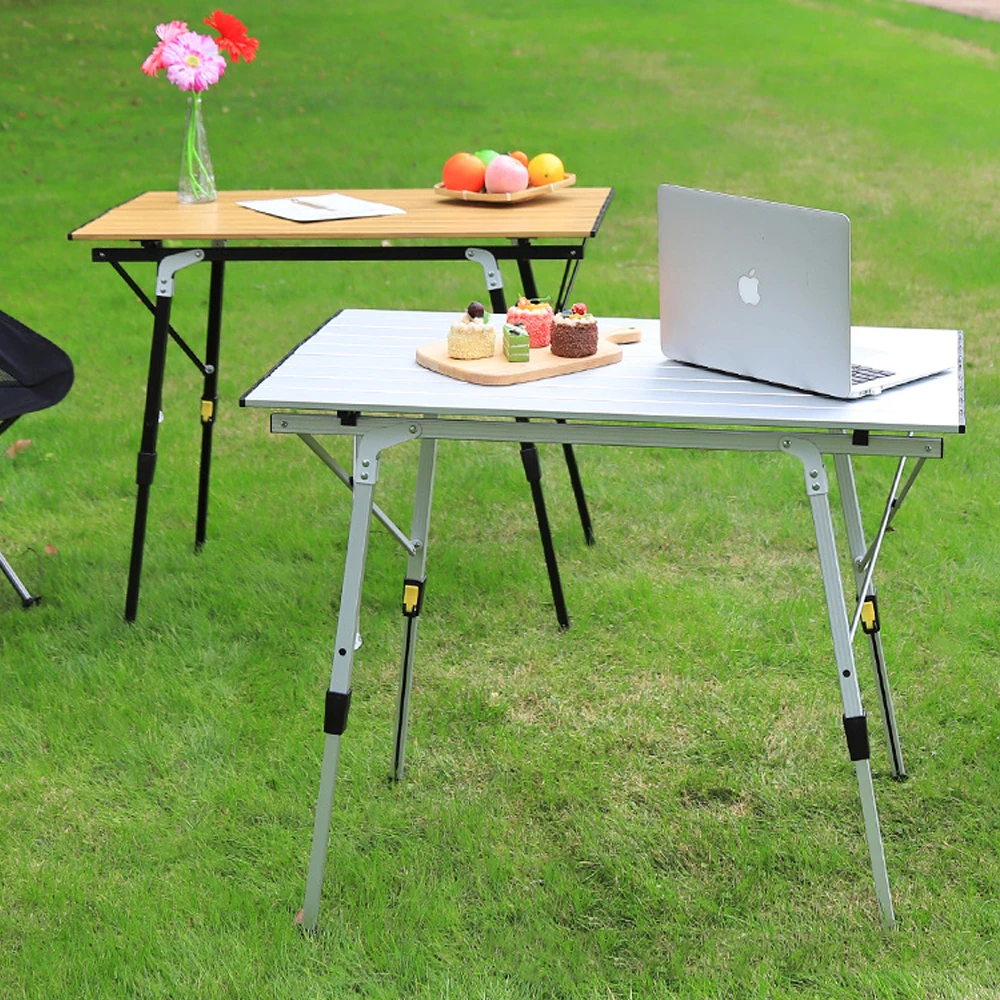 Outdoor-Folding-Table-Camping-Picnic-Equipment-Adjustable-Height ...