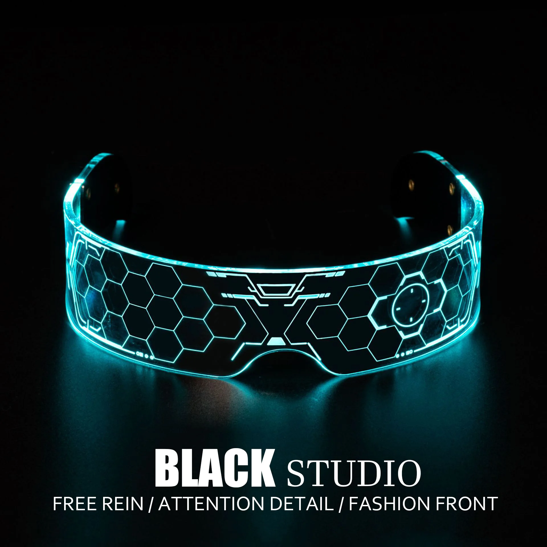 Fashion-Smart-Flashing-Wireless-Led-Eye-Glasses-Party-The-Glow-In-Dark ...