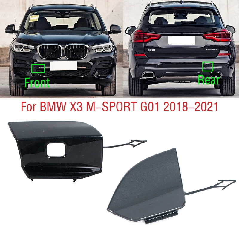 For BMW X3 M SPORT G01 2018 2019 2020 2021 Car Front Rear Bumper Tow ...