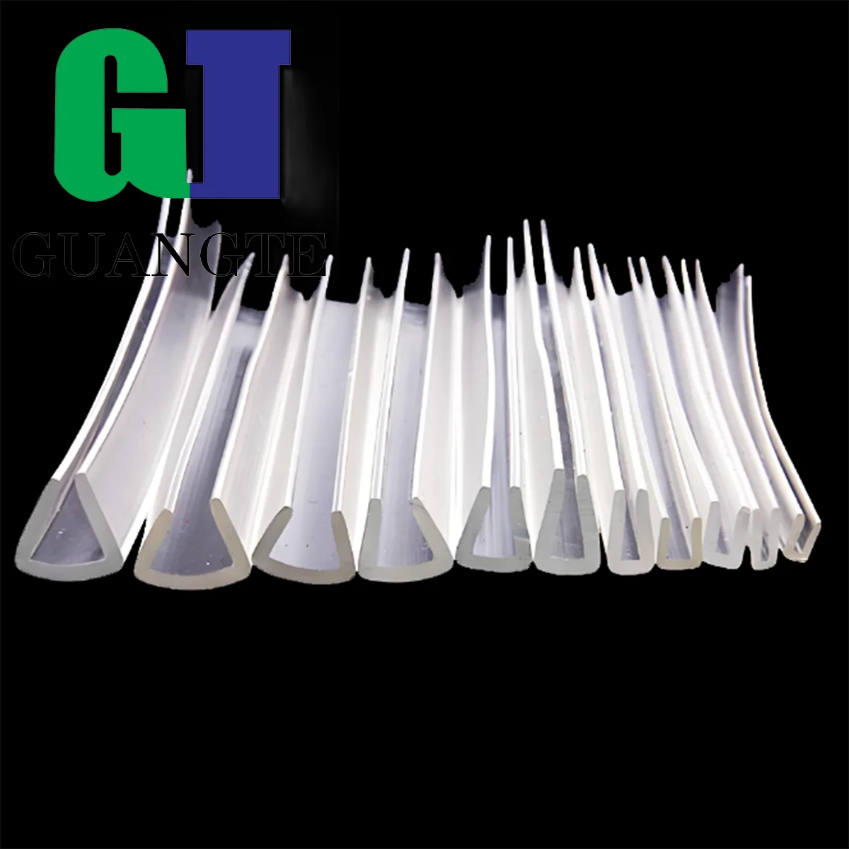 20M Transparent Silicone U Shape Seal Strip Car Window Door Glass Edge ...