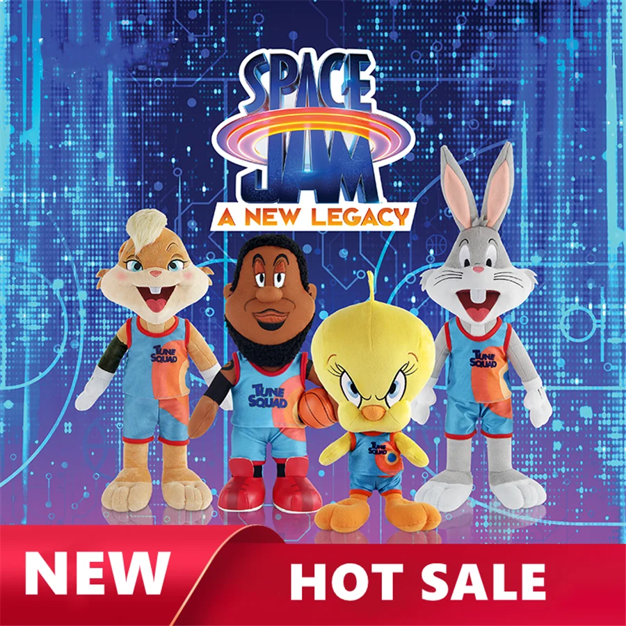 Space-Jam-2-peluche-de-pato-y-conejo-para-ni-os-juguete-de-peluche-de ...