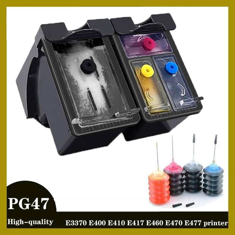 PG-47XL-CL-57XL-PG47-47XL-CL57-57XL-Ink-Cartridges-for-Canon-E3370 ...