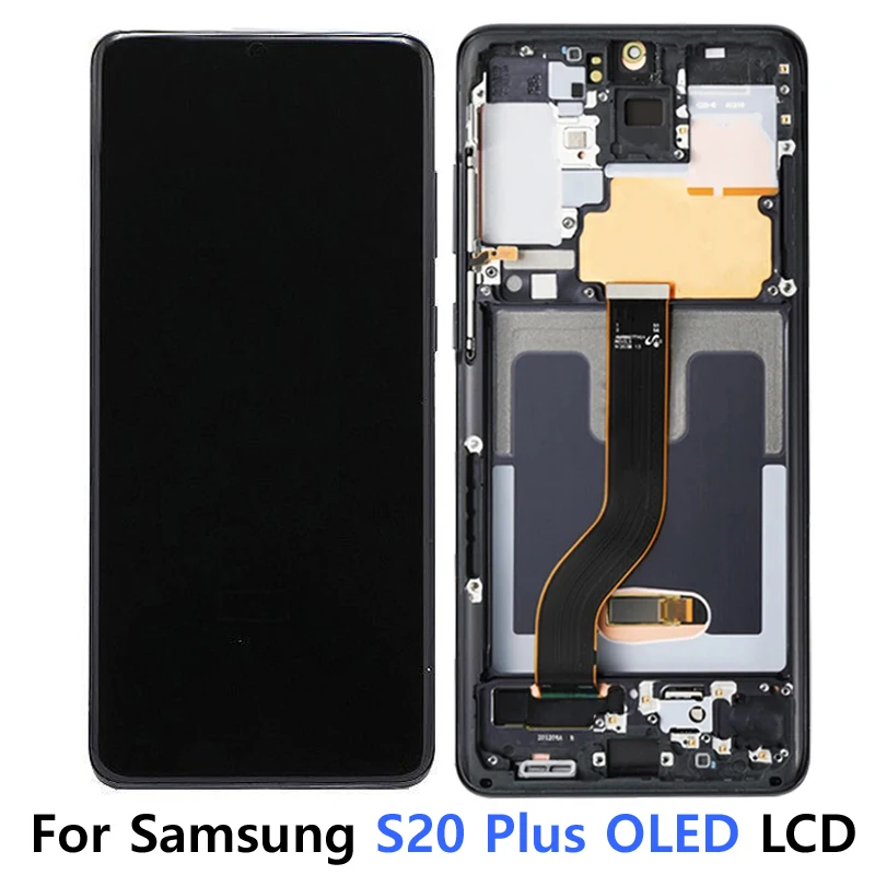 AMOLED-LCD-For-SAMSUNG-S20-Plus-G985F-Display-LCD-Screen-Touch ...