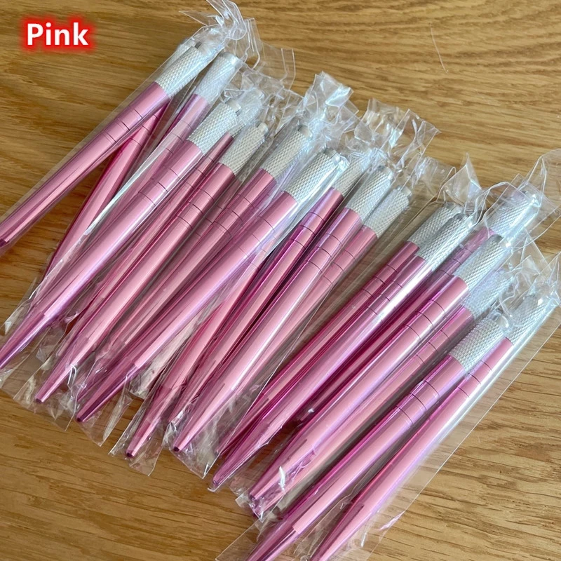20pcs Semi Permanent Makeup Embroidered Eyebrow Tattoo Ma Pen Caneta ...