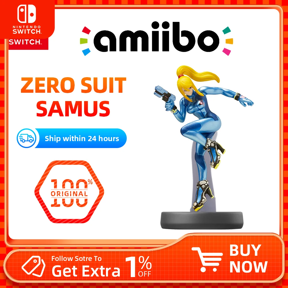 Zero Suit Samus Amiibo