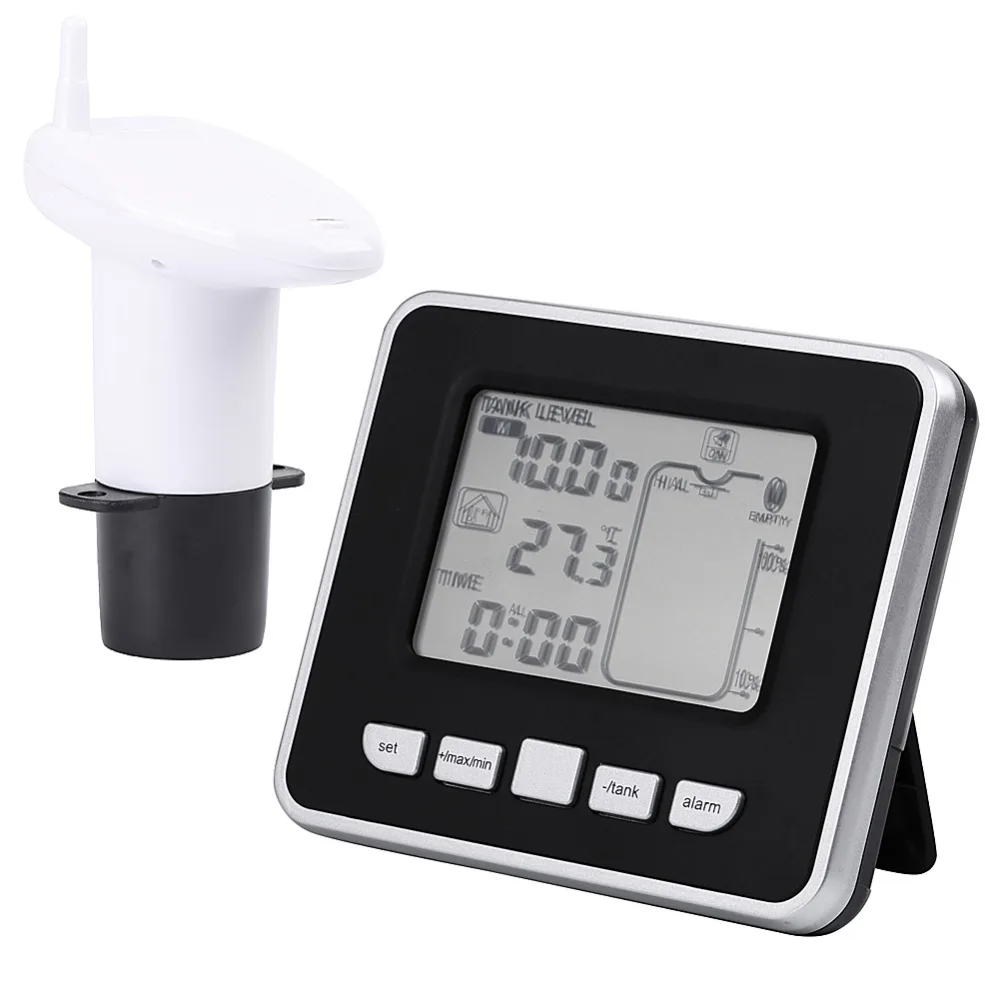 Ultrasone-Watertank-Niveau-Meter-Sensor-W-Temperatuur-Display-Tijd ...