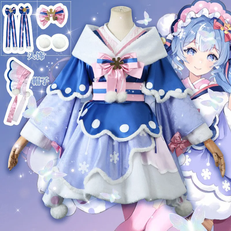 Snow-Miku-Cosplay-Costumes-Lolita-Cute-Dress-Wigs-Hat-Headwear-Cosplay ...