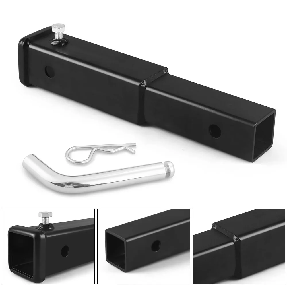 Trailer Hitch Extension with 2 Inch Towing Receiver Tube Extender ...