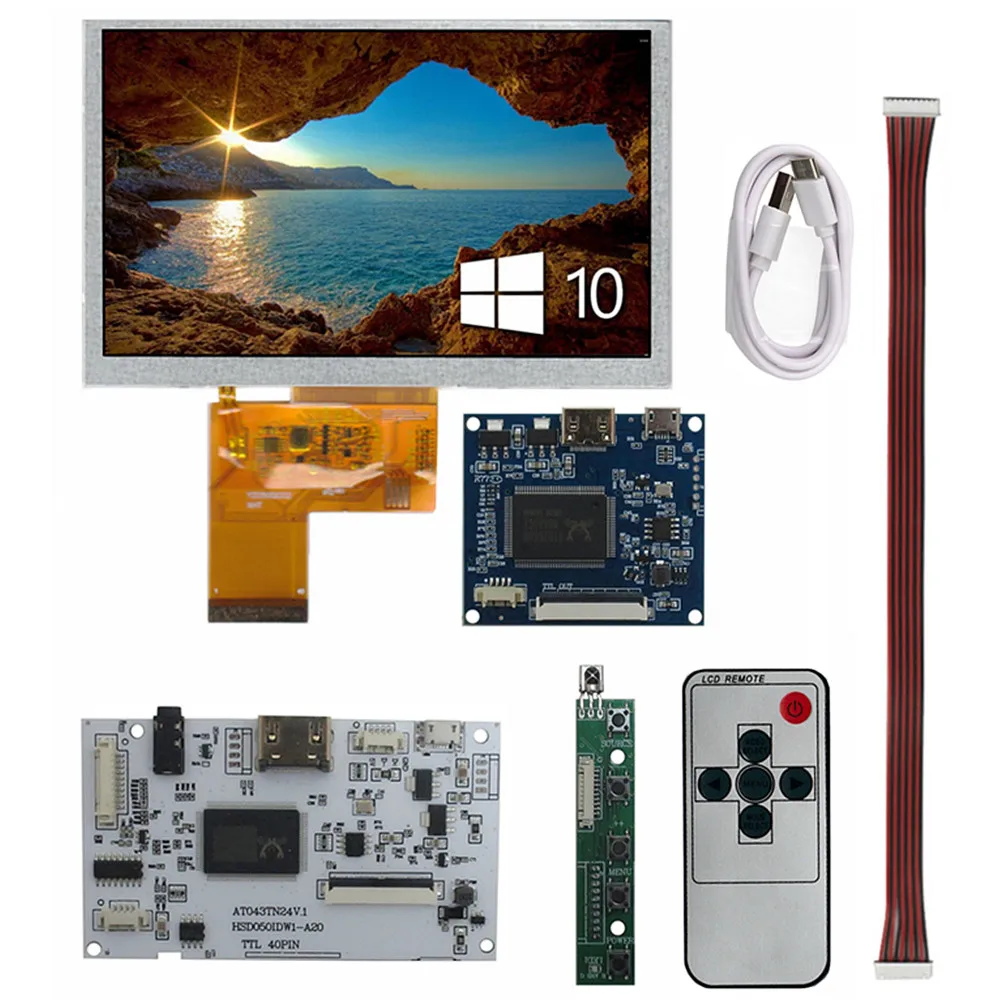 Raspberry-Pi-PC-Monitor-Port-til-Tela-LCD-Driver-Control-Board ...