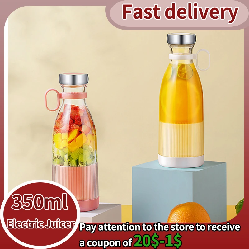 Personal Portable Electric Juicer Blender Quick Juicing Usb ...