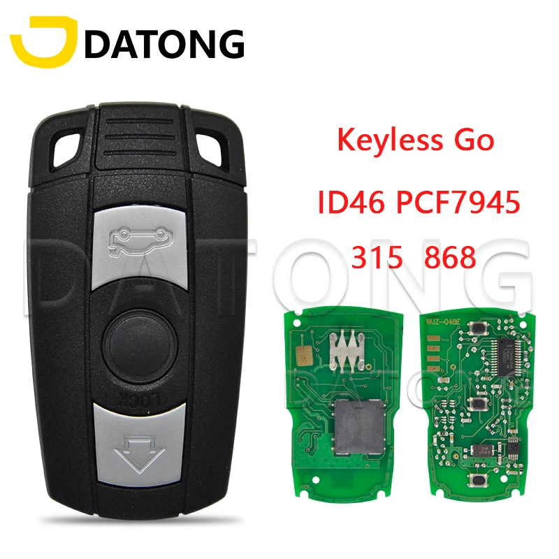 Datong-World-Car-Remote-Key-For-BMW-CAS3-System-3-5-X5-X6-Series-ID46 ...
