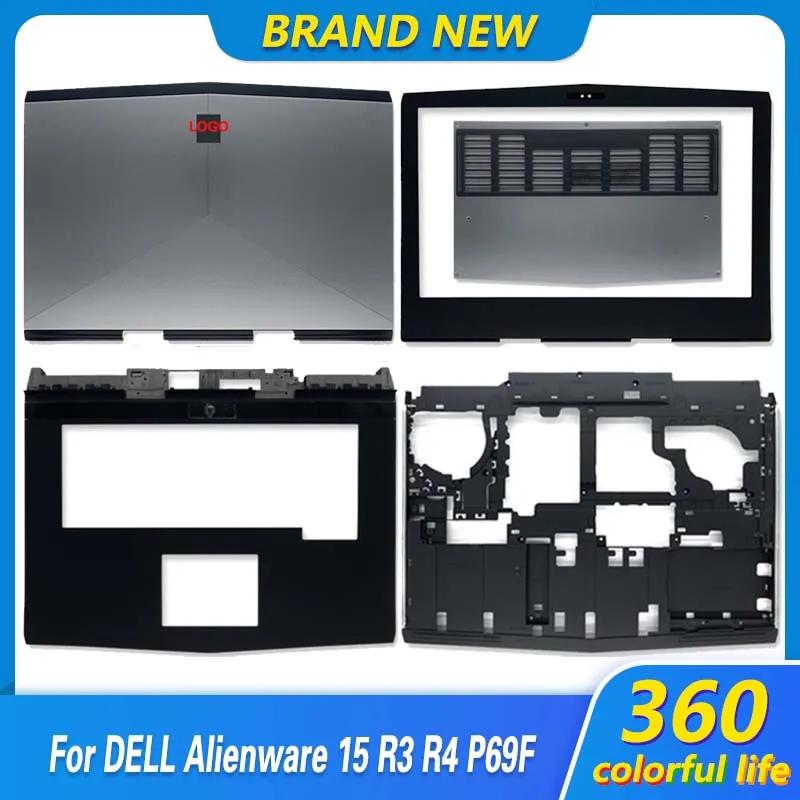 95% New Original LCD Screen Back Cover Bezel For DELL Alienware 15 R3 ...