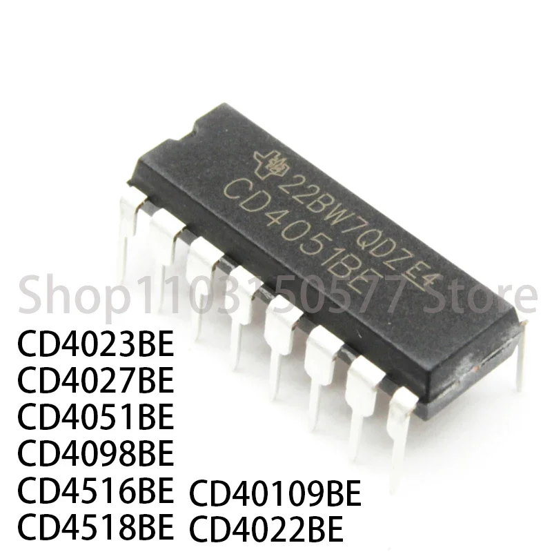 1piece-CD4023BE-CD4027BE-CD4051BE-CD4098BE-CD4516BE-CD4518BE-CD40109BE ...