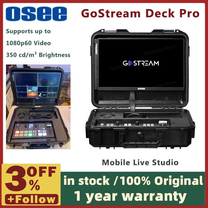 Osee-GoStream-Deck-All-in-One-Pro-Live-Streaming-Multi-Camera-Video ...