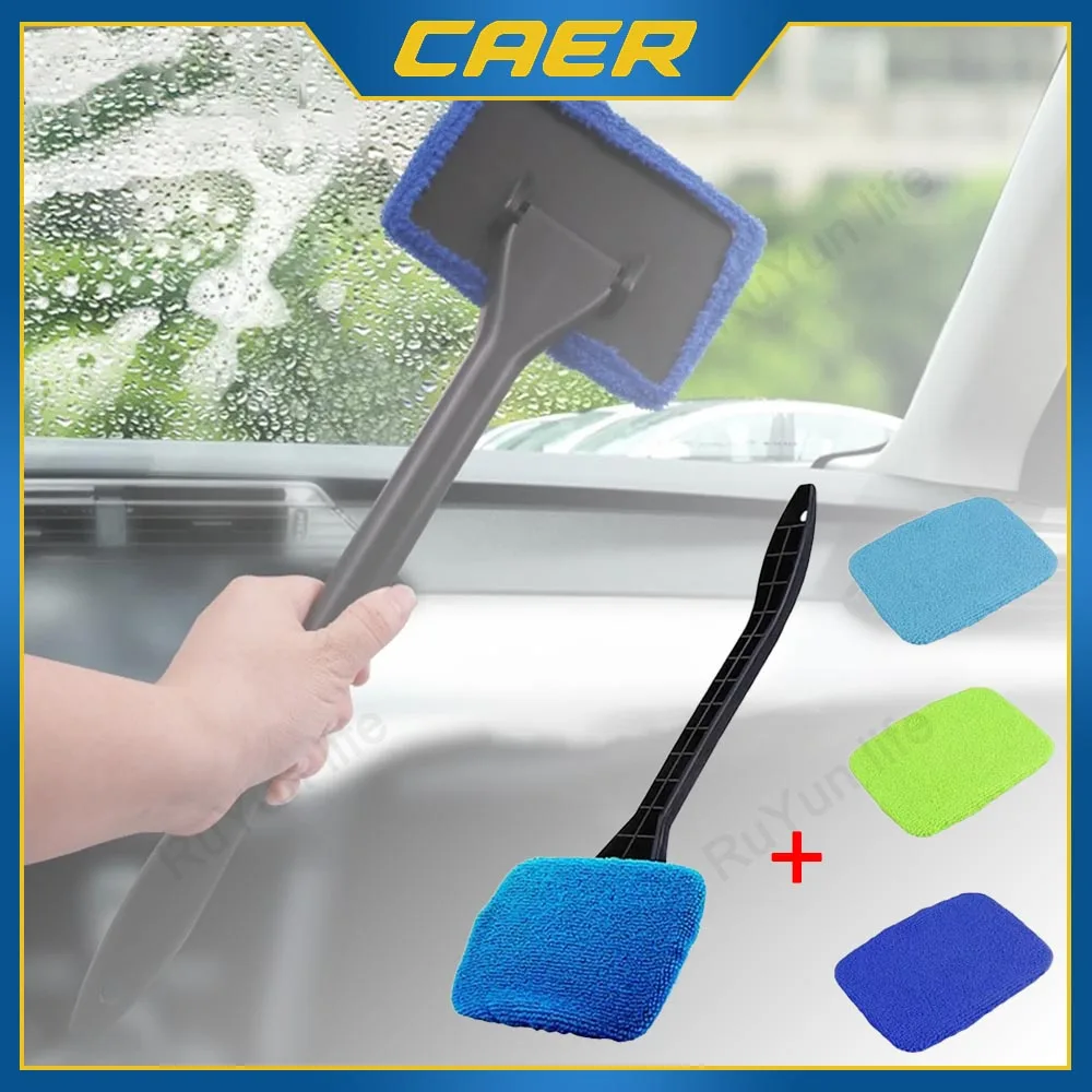 Auto-Window-Cleaner-Brush-Kit-Windshield-Defogging-Cleaning-Wash-Tools ...