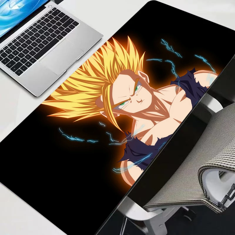 Gohan dragon ball z mouse pad grande gamer xxl teclado mesa mouse ...