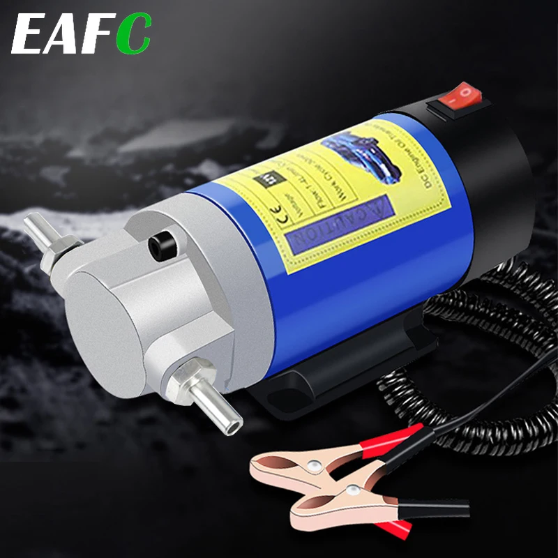 Portable 12v 100w Car Electric Oil Extractor Transfer Pum Oil/crude Oil ...