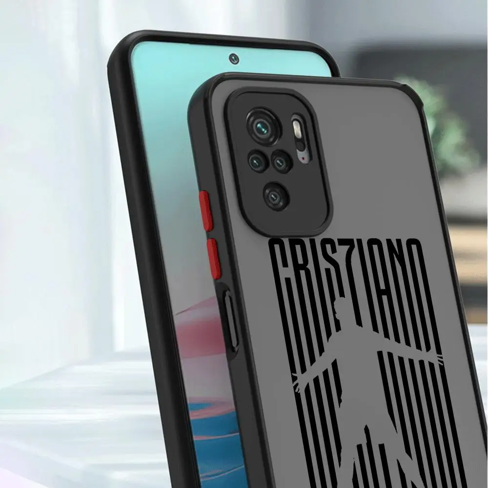 Sleek Spuerstar Messi-Themed Phone Case for Redmi 9 (F05)