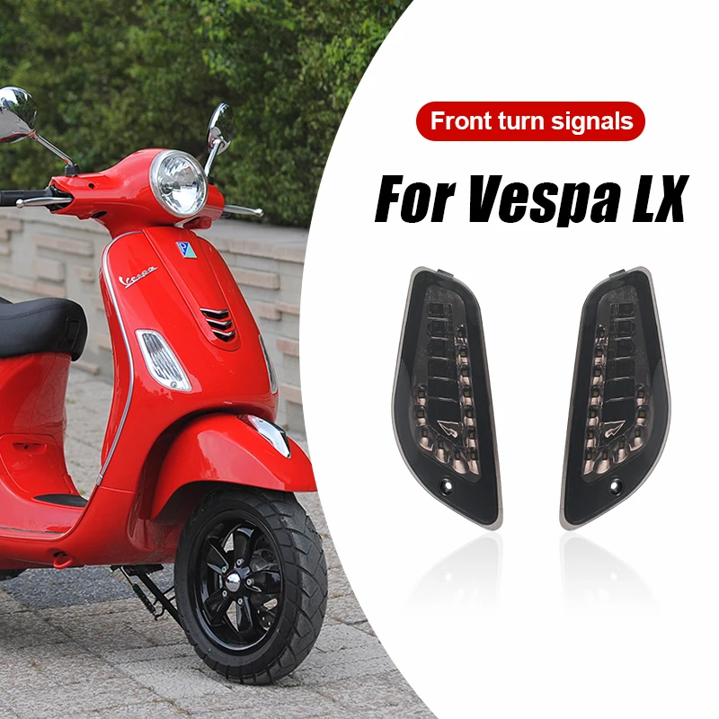 Smoke LED Front Turn Signal Light Indicators For Vespa LX| | - AliExpress