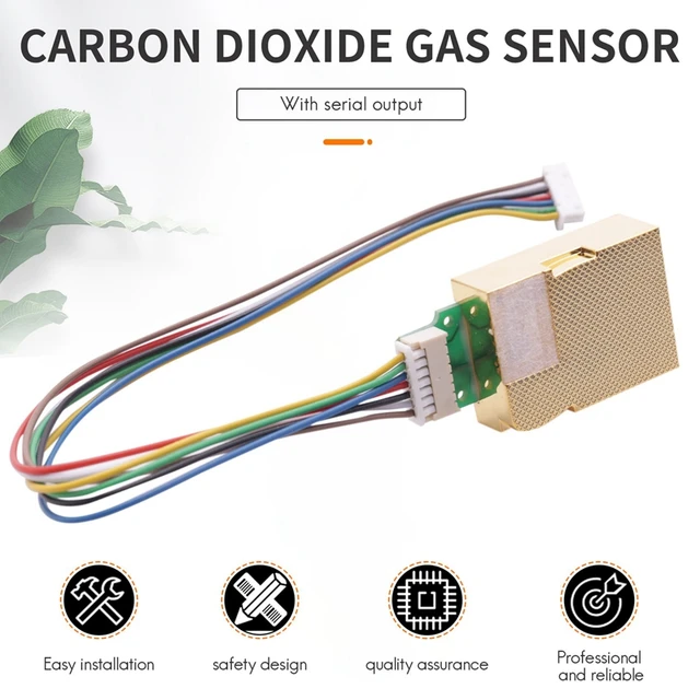 MH Z19C CO2 sensor with cable. Pinout for Arduino Uno 😘 Descubra a ...