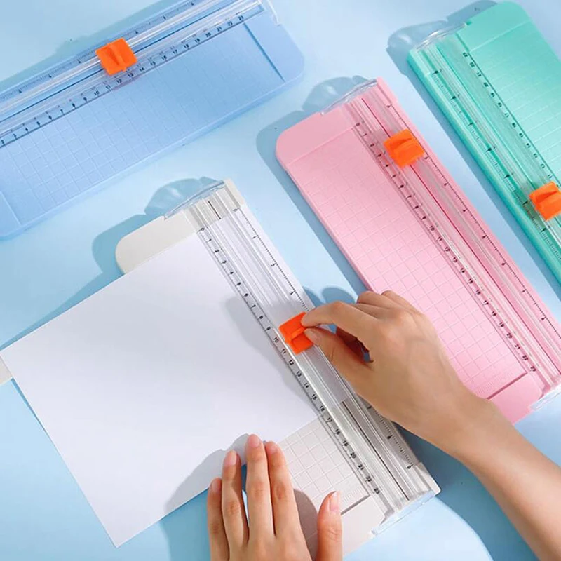 A5-Paper-Cutting-Guillotine-Paper-Cutter-with-Pull-out-Ruler-for-Photo ...
