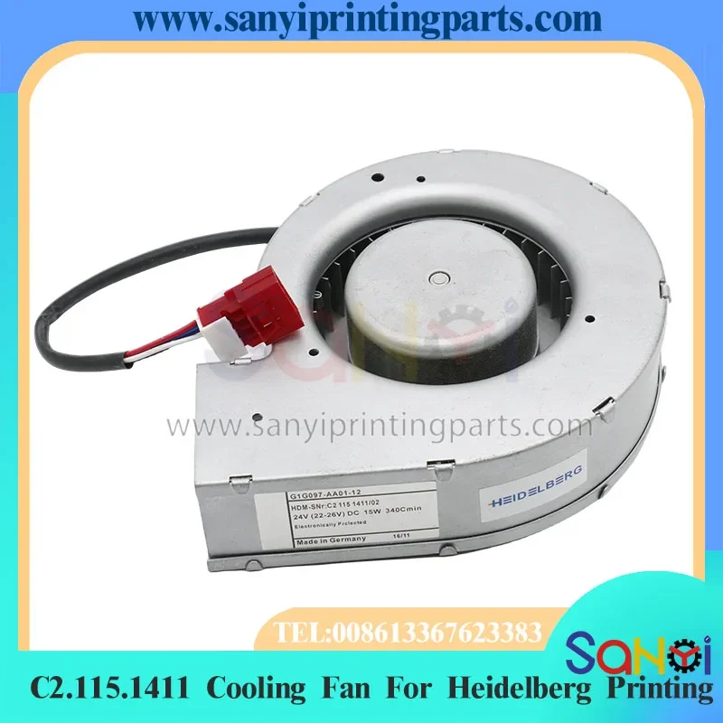 Best-Quality-C2-115-1411-Triangle-Gun-Paper-Guide-Fan-Cooling-G1G097 ...