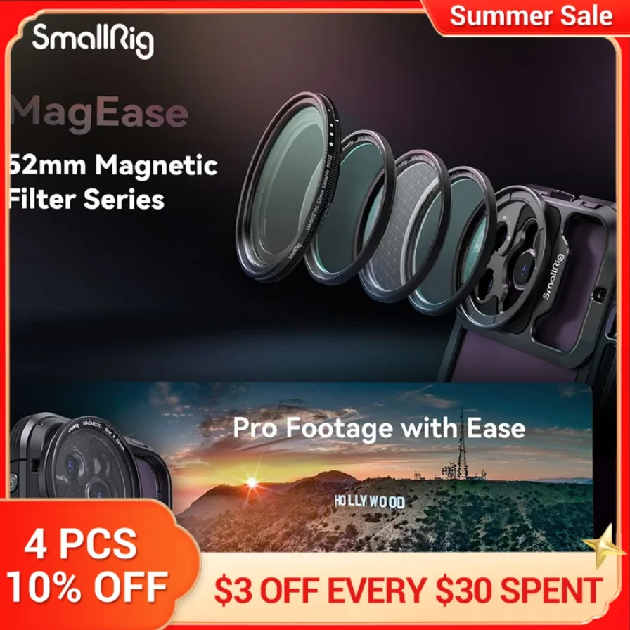 SmallRig-MagEase-Magnetic-VND-Filter-Kit-CPL-Filter-Kit-1-4-Effect ...