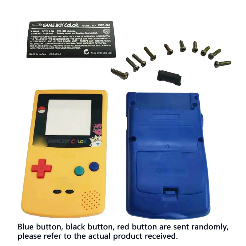 Game-Console-Shell-Case-for-Gameboy-Color-Light-Classic-Game-Console ...