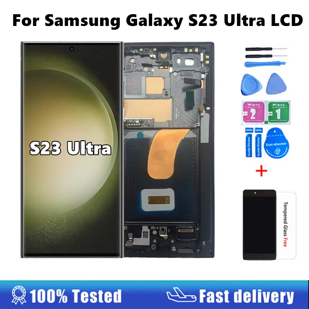 S23-Ultra-Super-OLED-Display-For-Samsung-Galaxy-S23-Ultra-LCD-Display ...