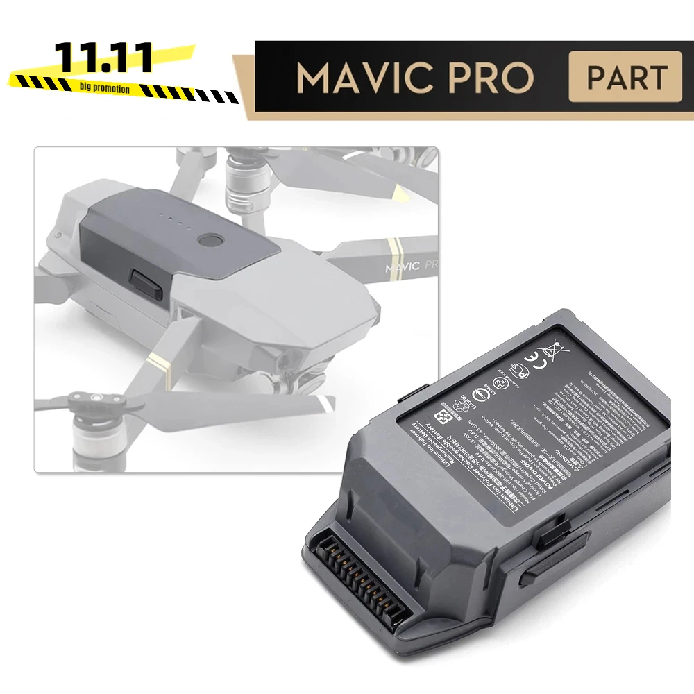 In Stock Genuine Mavic Pro Drone Battery Intelligent Flight Battery ...
