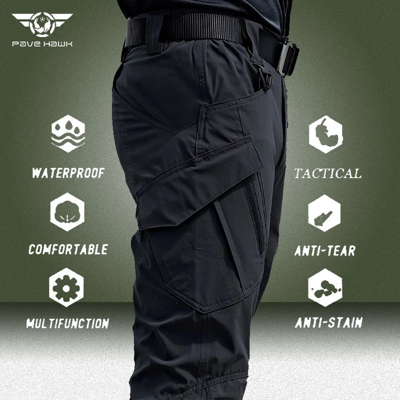 Pantalones tácticos militares para hombre, ropa resistente al desgaste ...