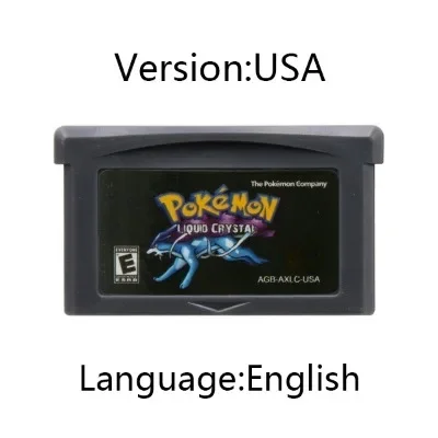 GBA Game Cartridge 32 Bit Video Game Console Card Series Fuligin ...