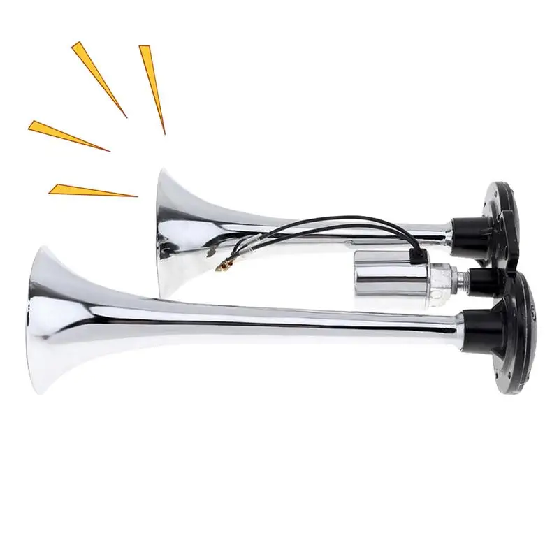 Semi-Truck-Horn-150db-Dual-Trumpet-Train-Horns-Kit-Motorcycle-Train ...