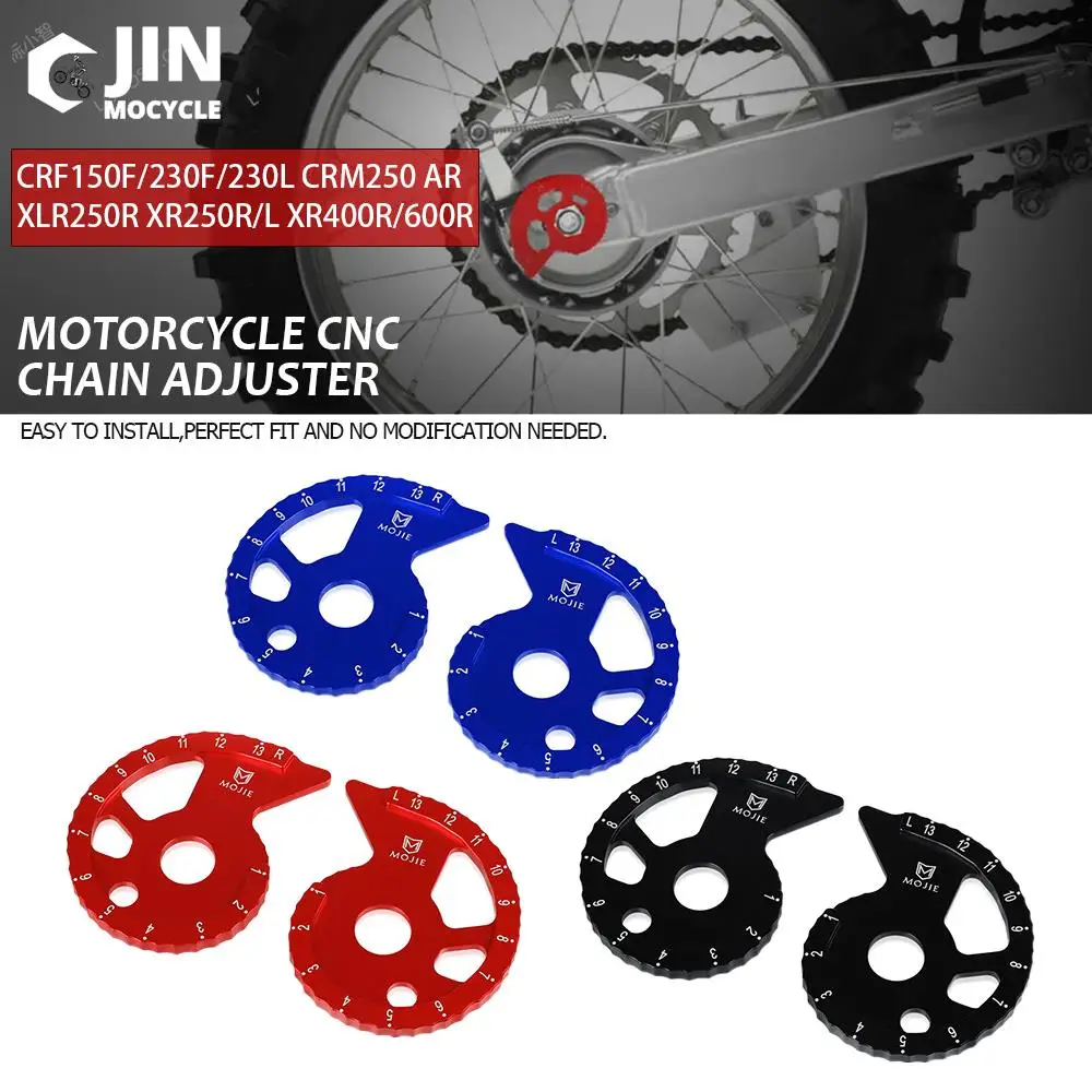 Motorcycle-Accessories-Rear-Left-Right-Chain-Guide-Adjuster-Regulator ...