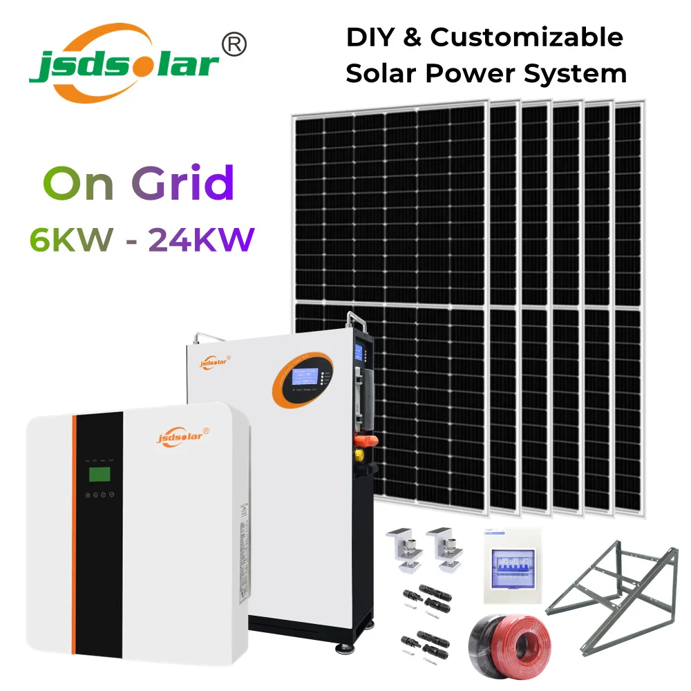 Jsdsolar Auf Grid Solar System Komplette Kit 6KW 24KW Mit IP65 Inverter ...