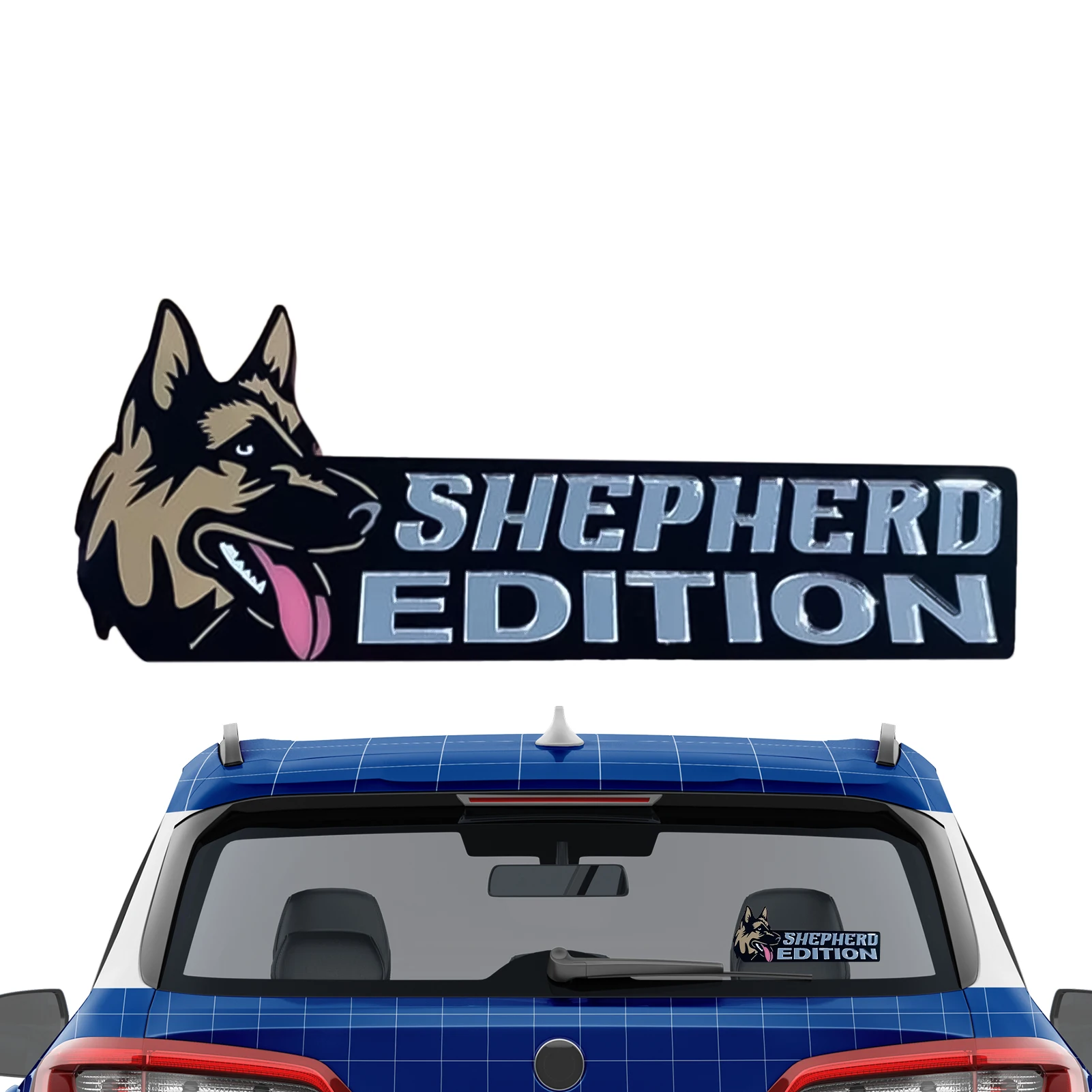 3D Dog Car Emblems - Auto Accessory Essentials
