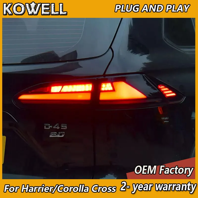 Car-Styling-for-Toyota-Corolla-Cross-Tail-Lights-2022-2023-Harrier ...
